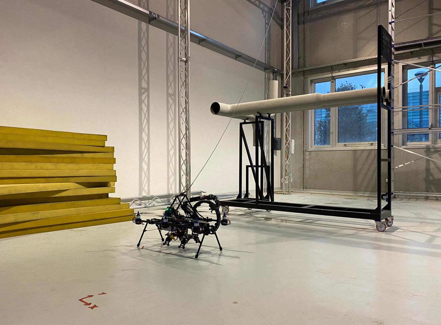 FLARE-Flying Arena Laboratory: Multirotor drones and mock-ups for ...